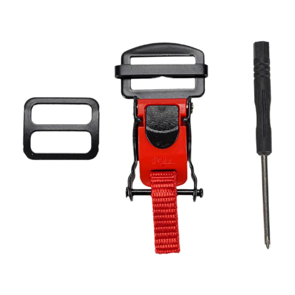 Steel Quick-Release Helmet Buckle,Universal Motorcycle Safety Pin ...