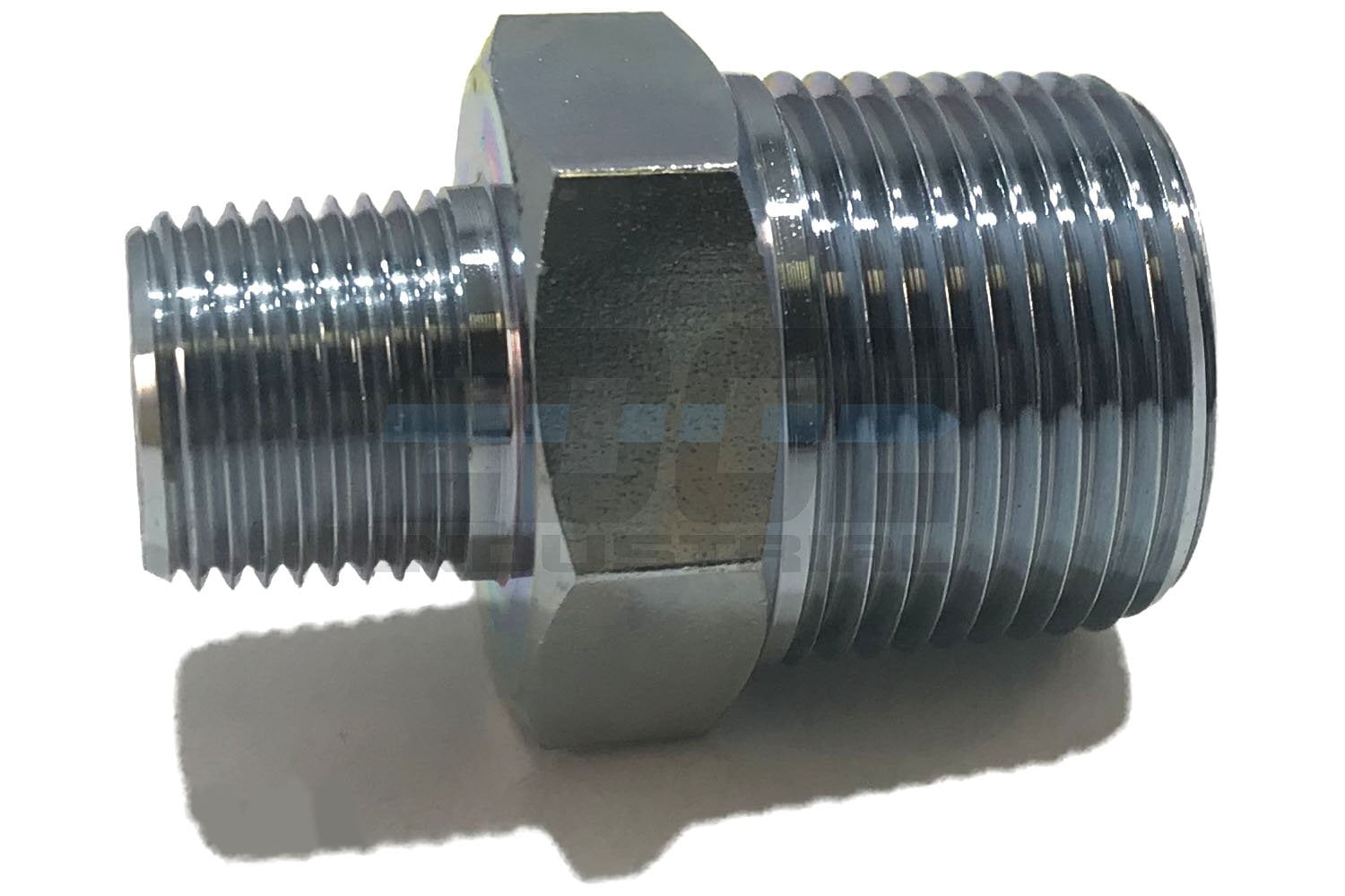 Steel REDUCING 3/4" x 3/8" Male NPT MNPT HYDRUALIC/Fuel/AIR/Water/Oil ...