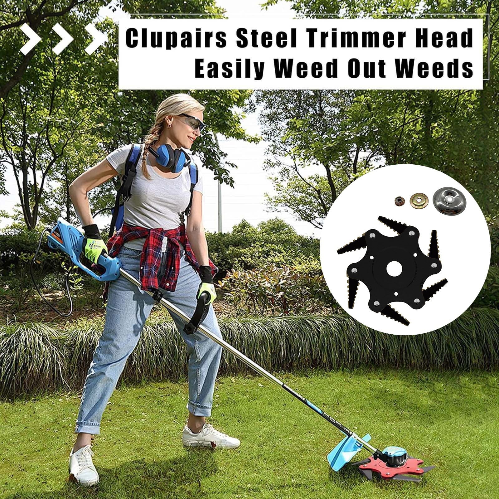 Steel Razors Trimmer Head Steel Trimmer Head with Sawtooth, Universal ...