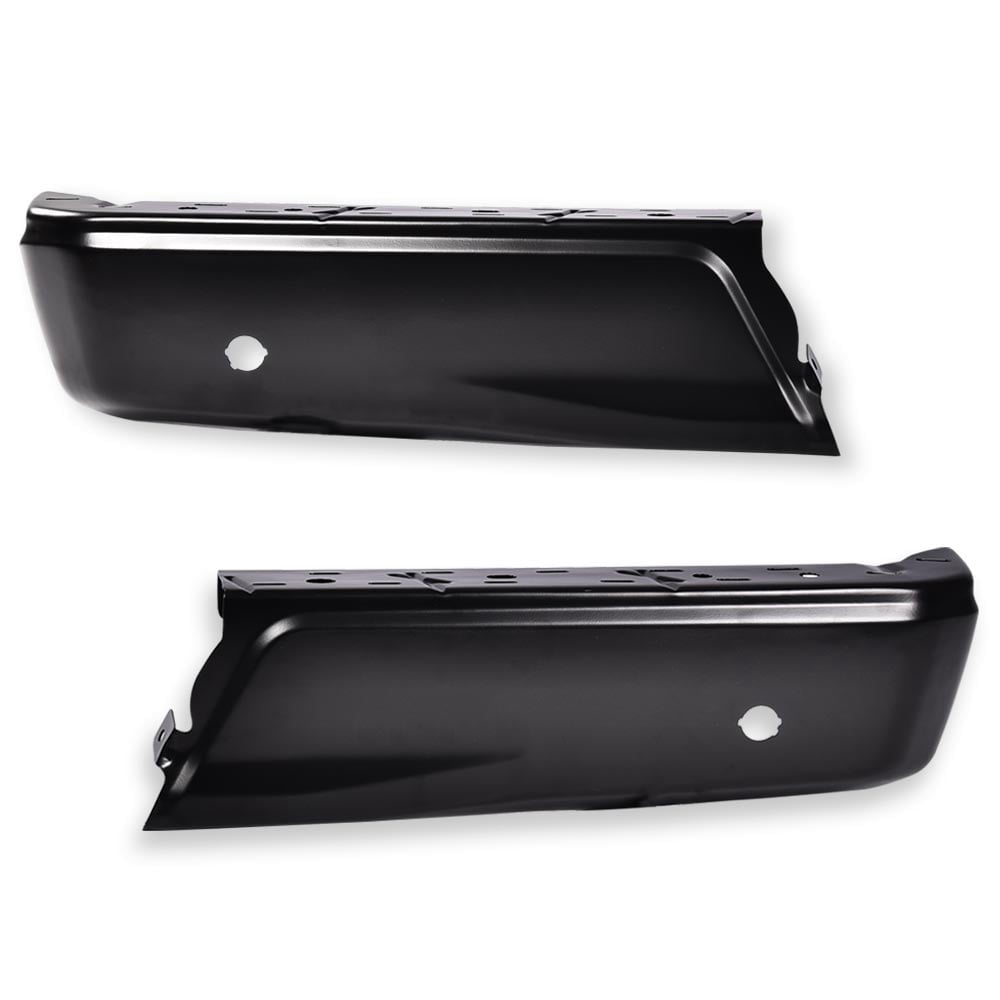 Steel Rear Bumper Ends w/Parking Sensor Hole Fit for Ford F150 2015 ...