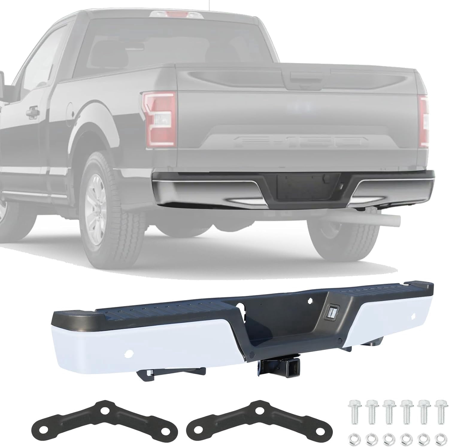 Unbranded 283107978243 Rear Step Bumper Assembly Hitch & Towing Parts ...