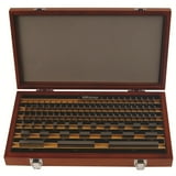 Steel Rectangular Gage Block Set, Inch, 81 Blocks, ASME Grade 00 ...