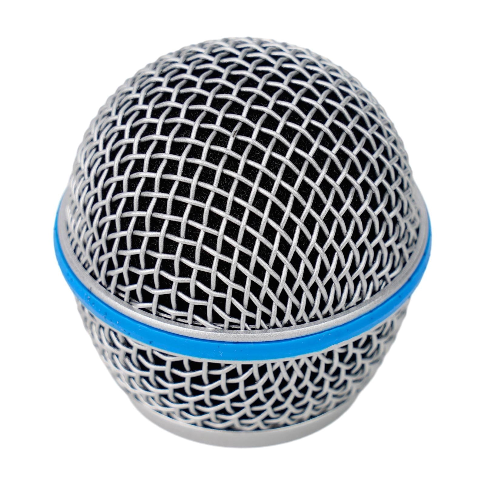 Steel Replacement Mesh Head For 58 Microph - Fits For Shure Beta 58A ...