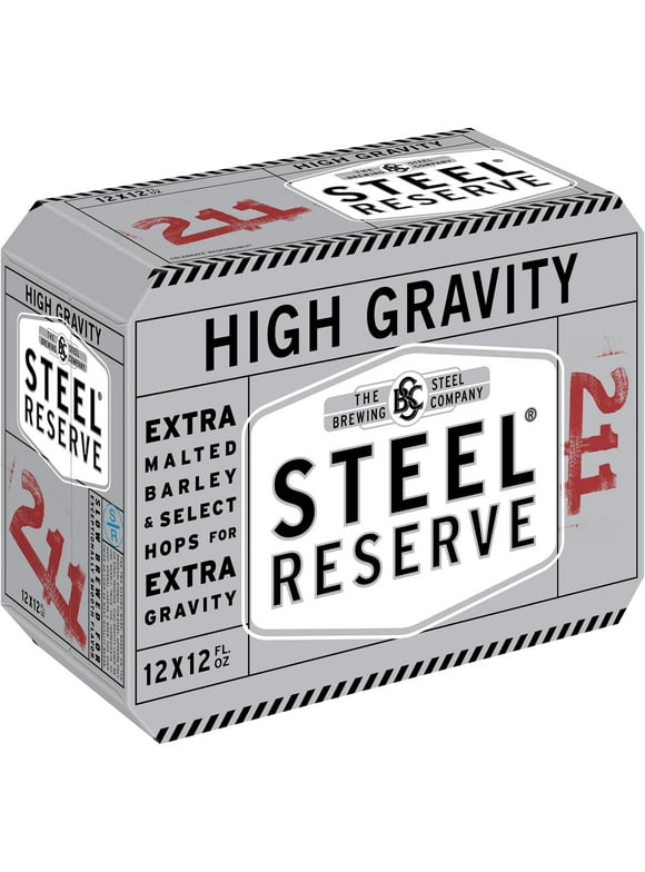 Steel Reserve All Beer in Alcohol - Walmart.com