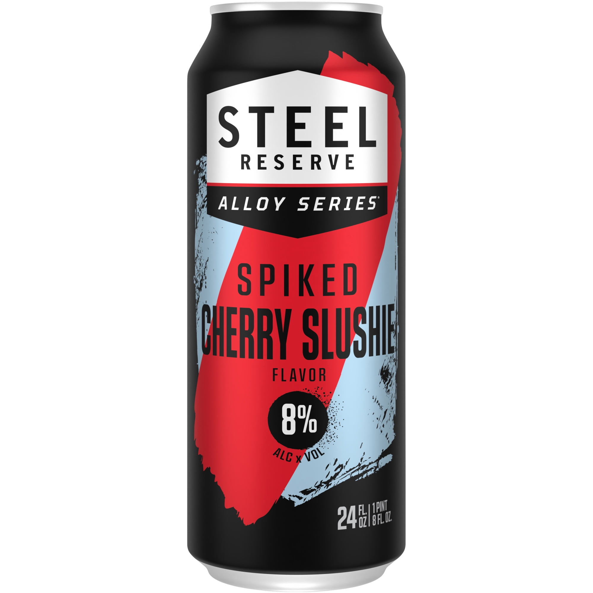 Steel Reserve Spiked Cherry Slushie Flavored Malt Beverage, 8.0% ABV ...