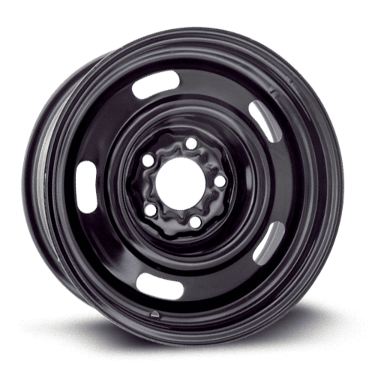 Steel Rim 15X6, 5X114.3, 70.6, +7, black finish (MULTI APPLICATION ...