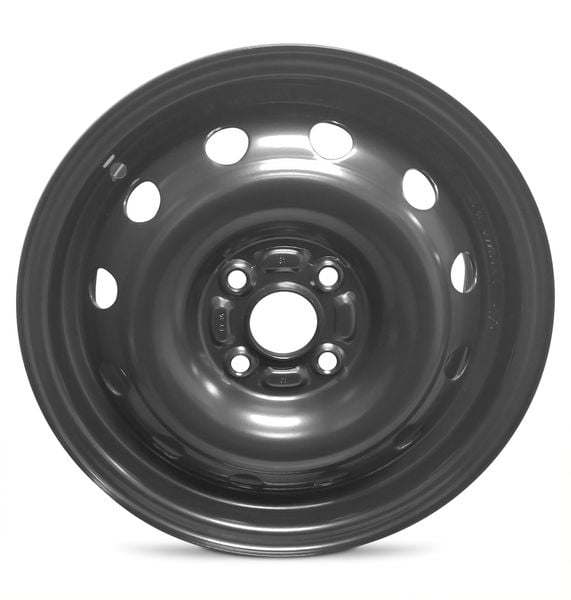 Steel Rim For Kia Rio 2006-2011 14 Inch Black Painted Steel Rim - OE ...