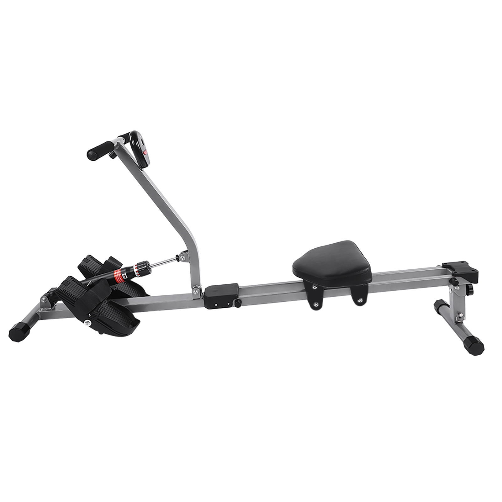 Steel Rowing Machine with Adjustable Resistance, Compact Design for ...