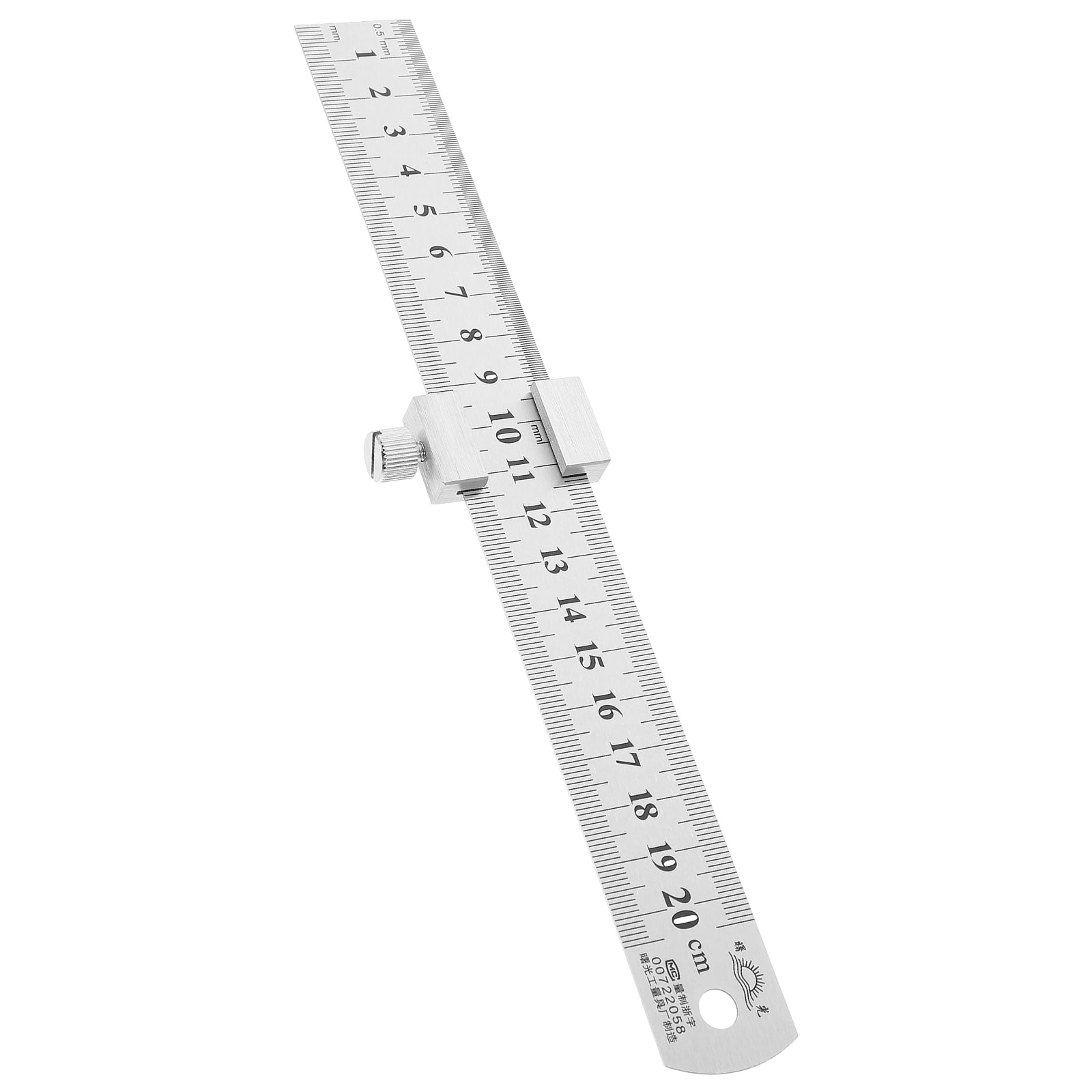 ifundom Straight Ruler Stainless Steel Measuring Tool for Professionals ...