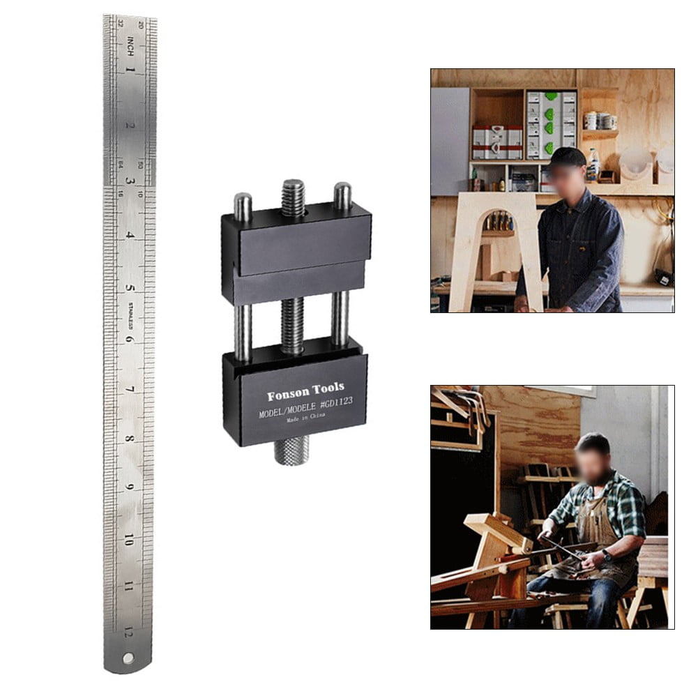 Steel Ruler Positioning Block Scriber Line Marking Gauge for ...