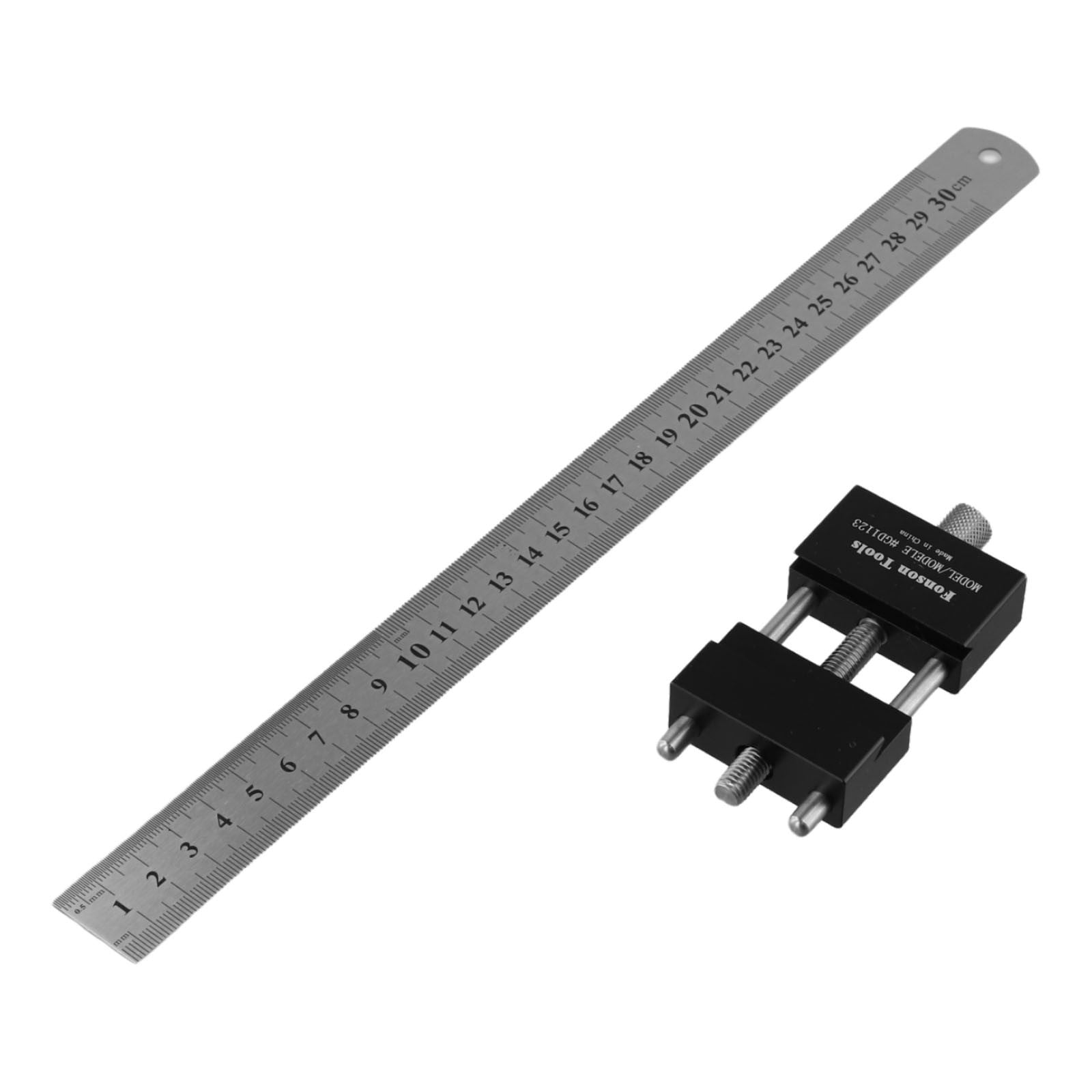 Steel Ruler Positioning Block Scriber Line Marking Gauge for ...