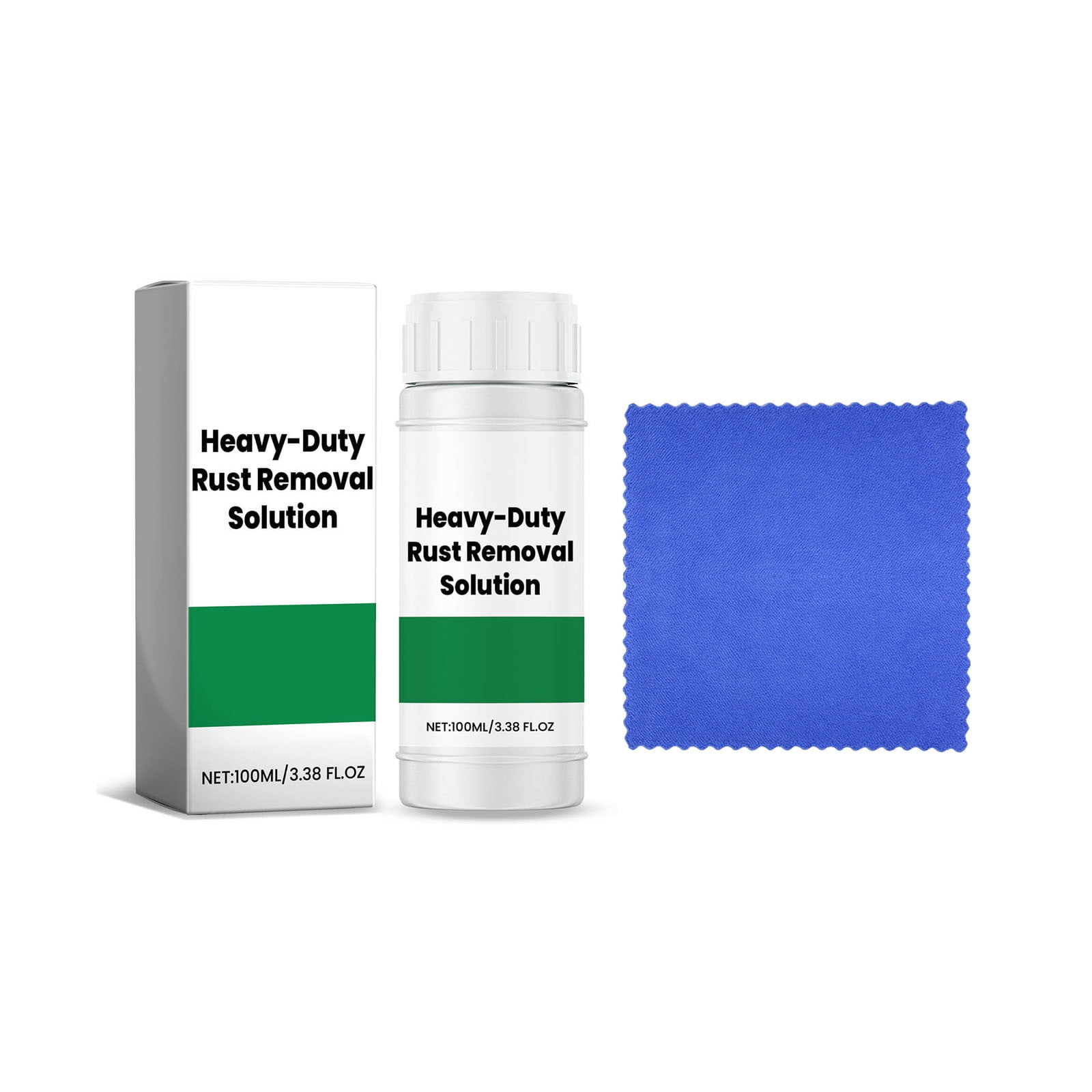 Steel Rust Remover - Fast-Acting Metal Stain and Yellowing Cleaner with ...