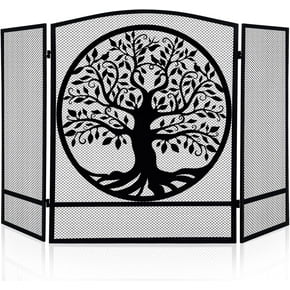 Christmas Fireplace Screen