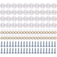 Steel Screw Covers Caps Decorative Screw Caps Simple Insatlls for ...
