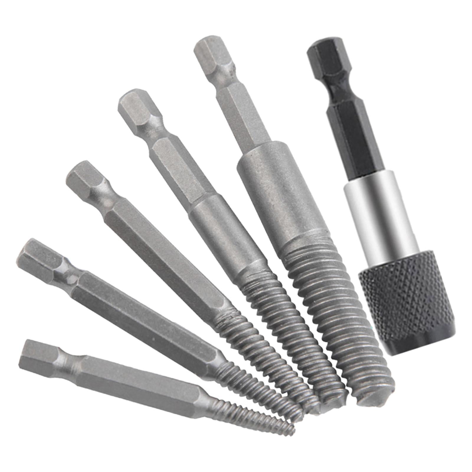 Durable Steel Screw Extractor Set with Extension Bit Holder - Stripped ...
