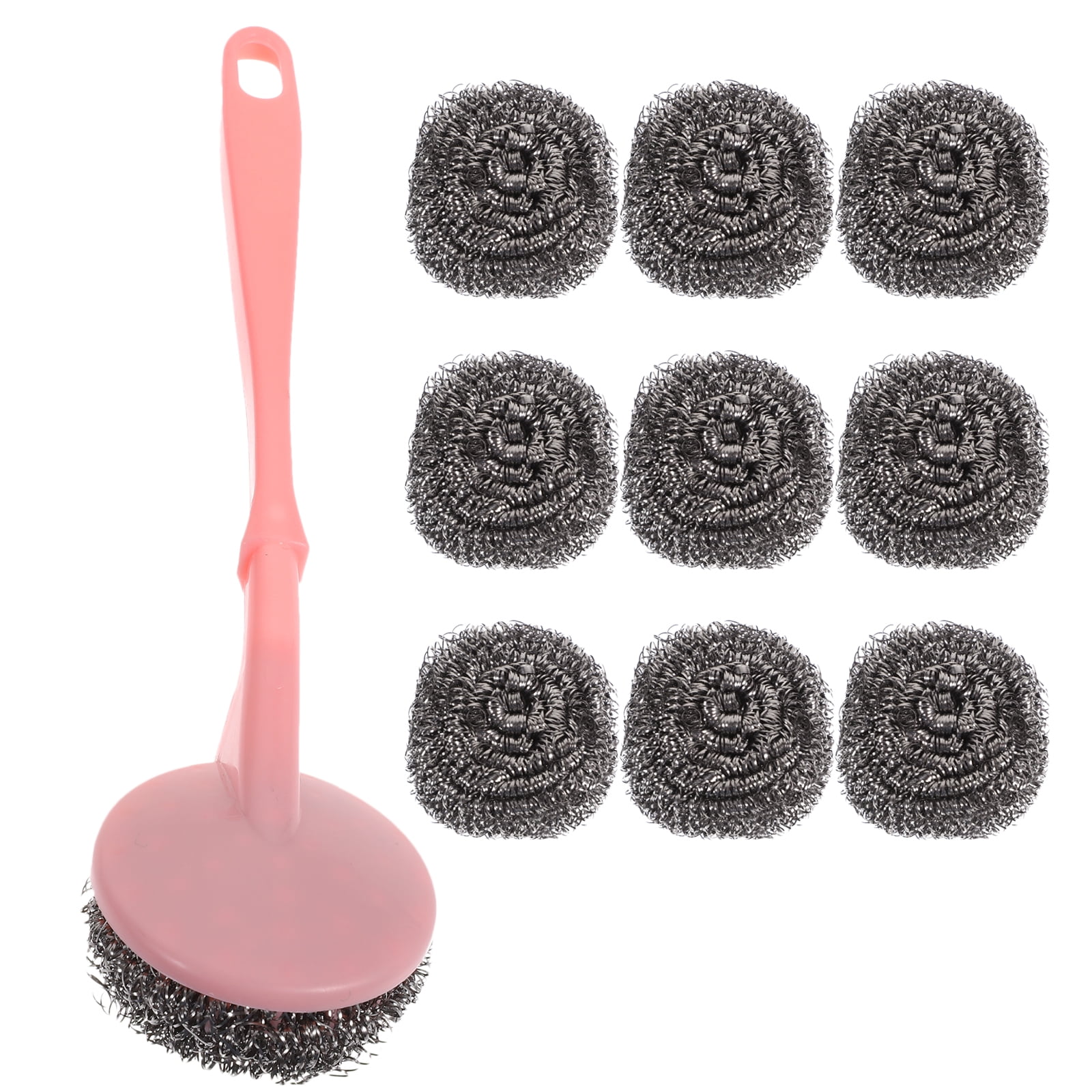 Steel Scrubber Melamine Sponge Scourer to Scrub Dishes Pot Metal Sponge ...