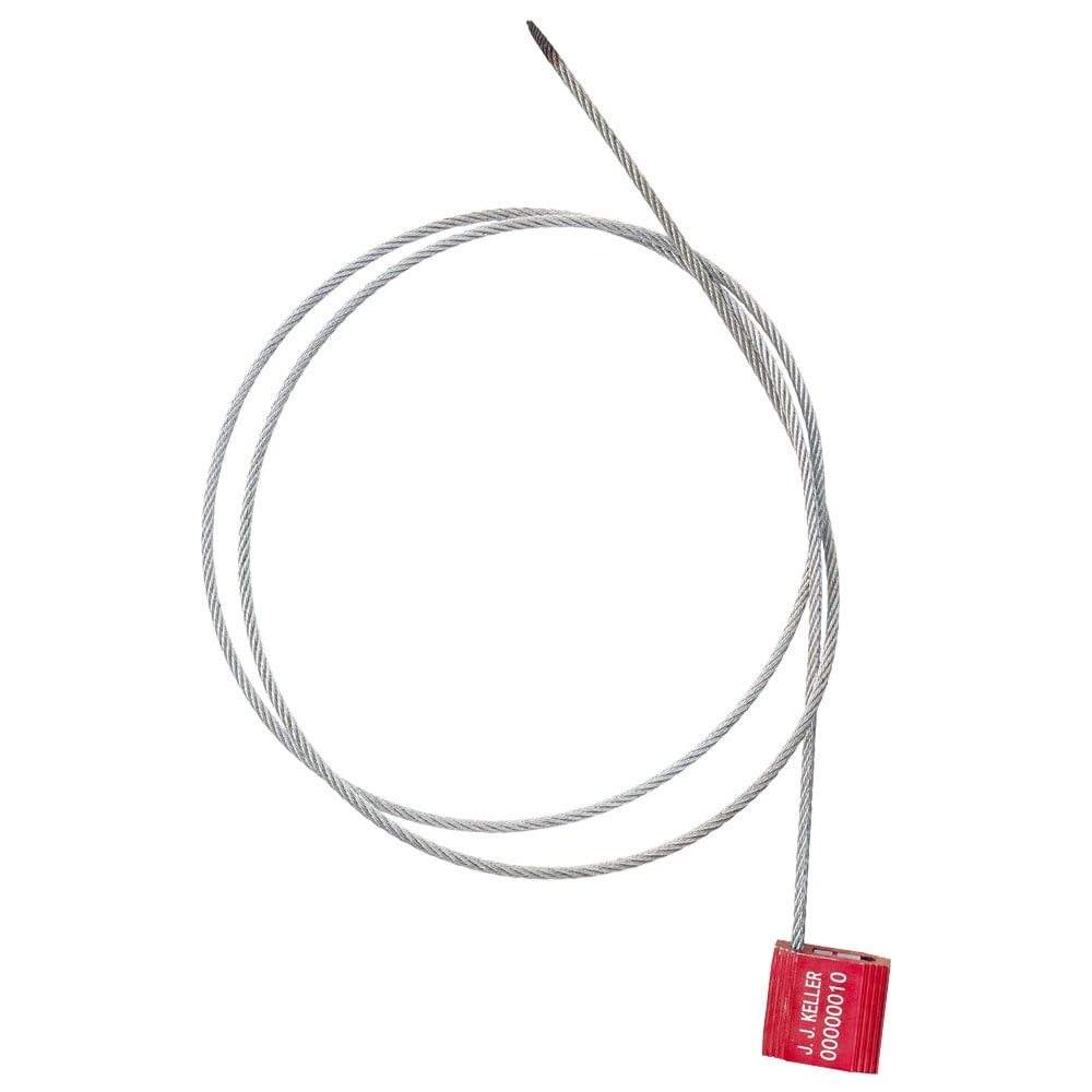 Steel Security Cable Seals, ISO 17712 and C-PAT Certified, Pull-Tite ...