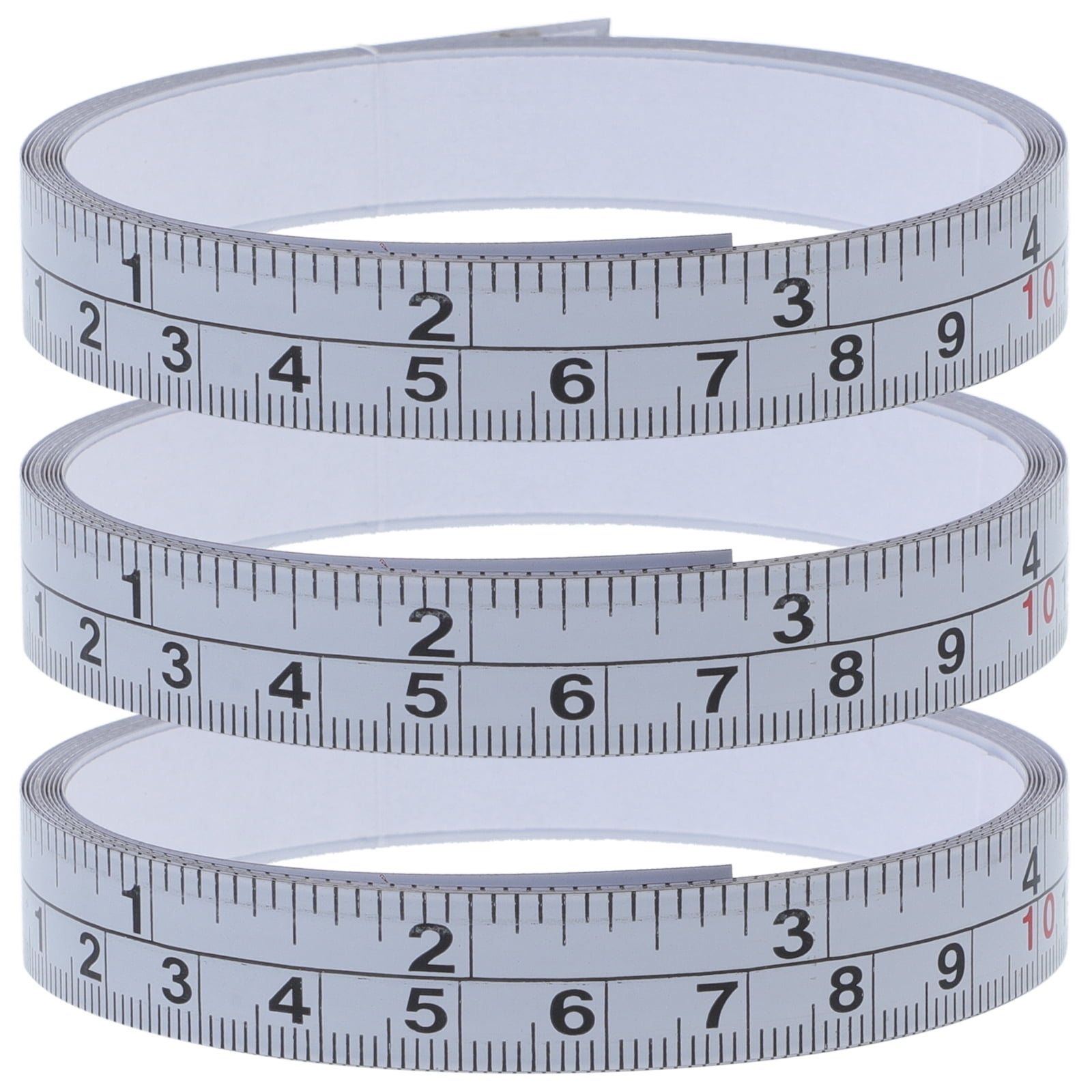 Steel Self-Adhesive Measuring Tape Drill Tape Ruler Tape Peel and Stick ...