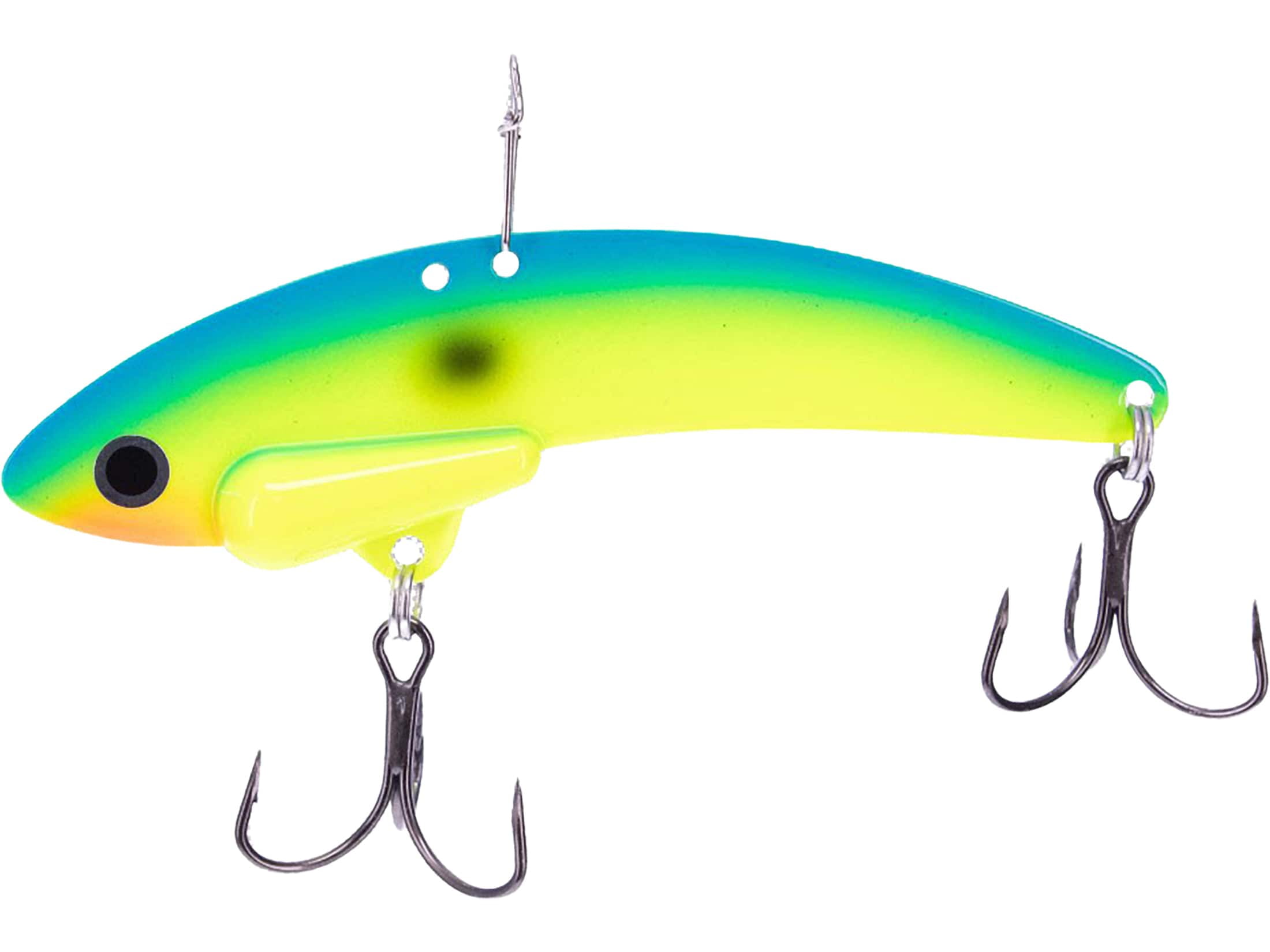 Steel Shad XL Blade Bait Chartreuse Blue - Walmart.com