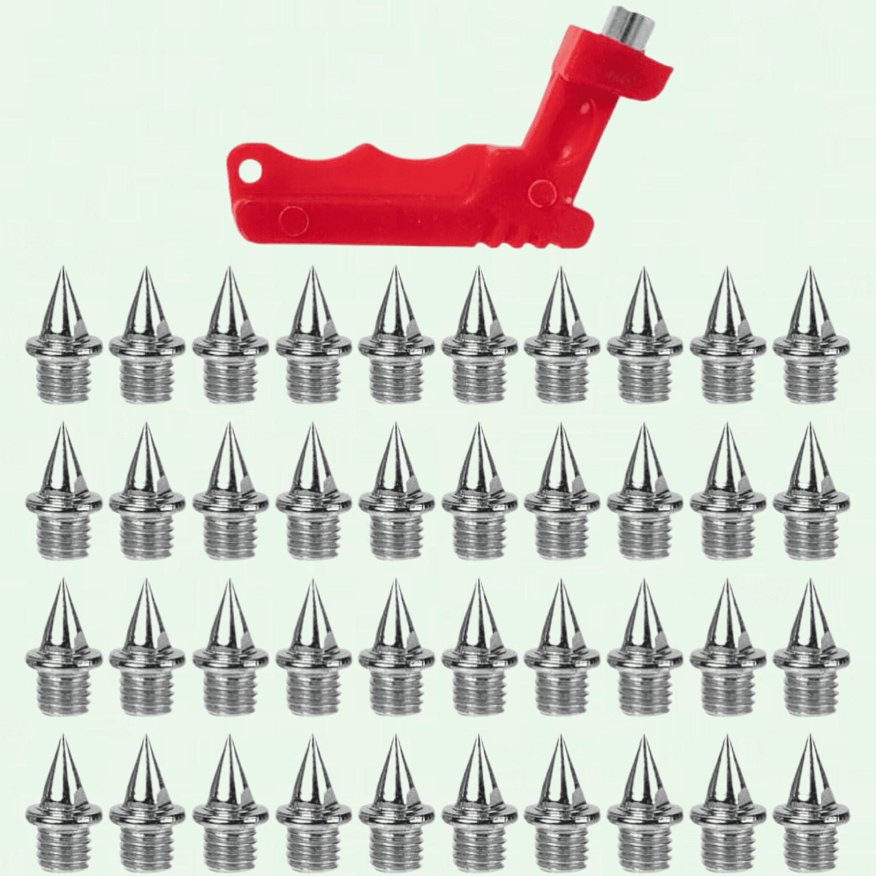 Steel Shoe Spikes Set of 50, Replacement Track Spikes for Running ...