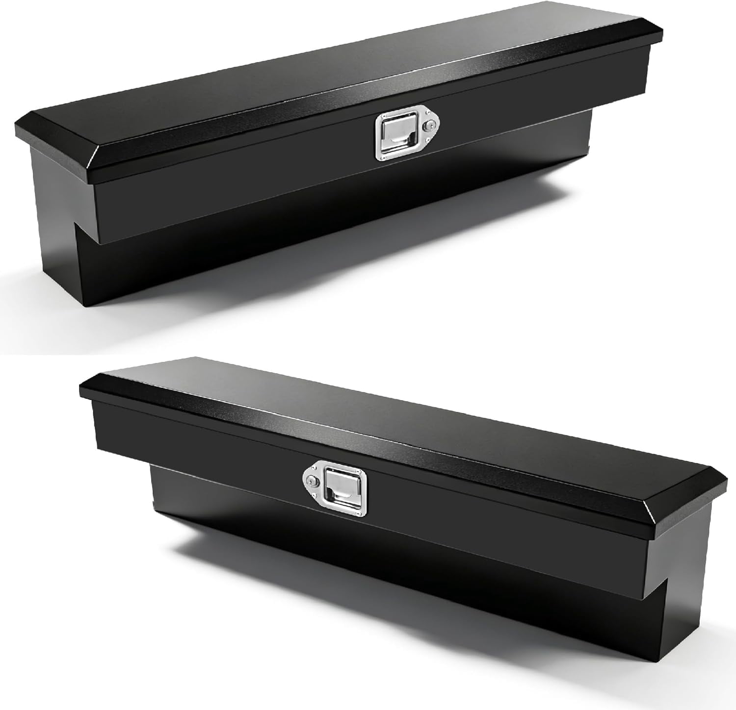 Steel Side Mount Tool Box, Truck Side Tool Box Pickup Rail Storage ...