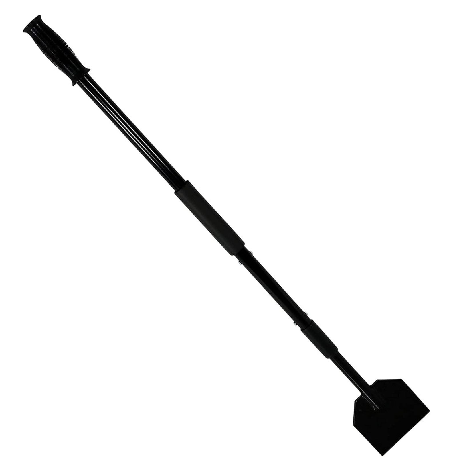 Steel Sidewalk Ice Scraper - Spring-Loaded Ice Chopper for Driveway ...