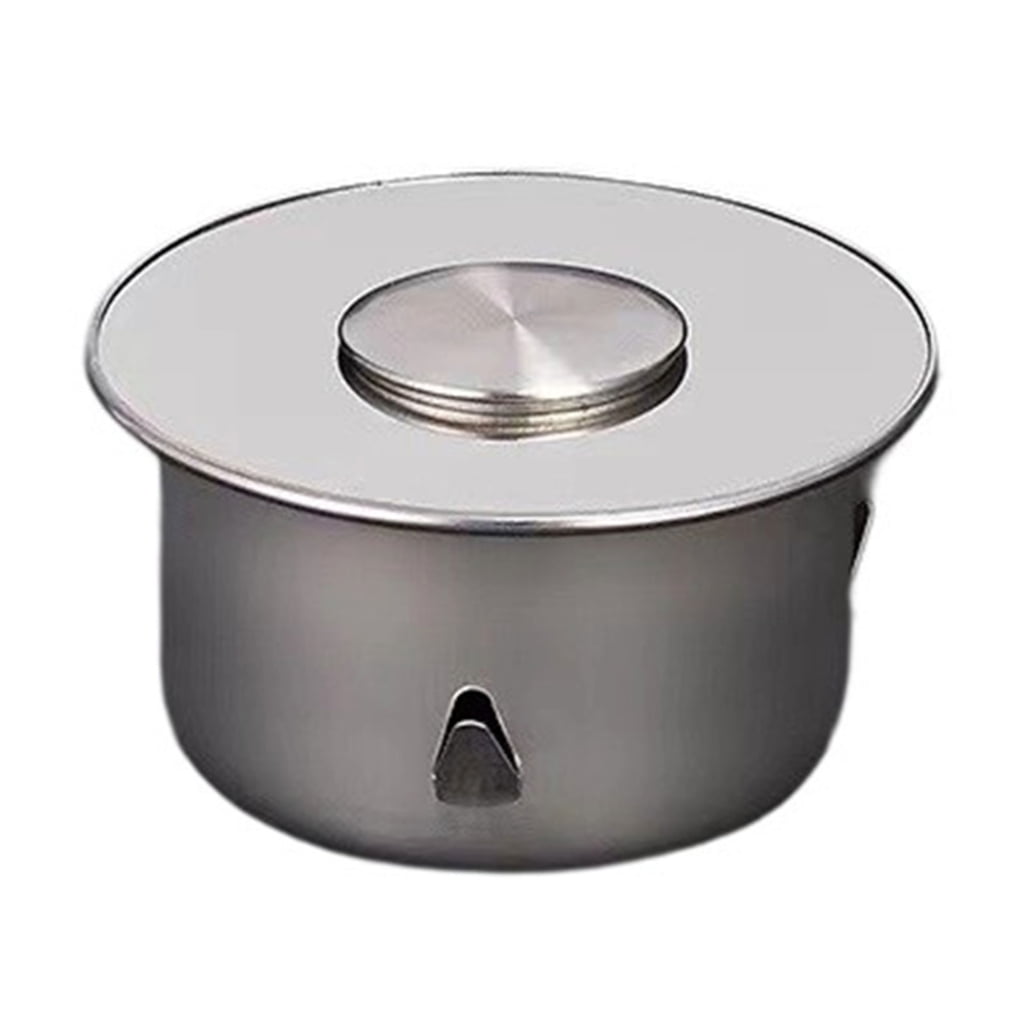 Steel Sink Drain Cover Not Odor Clog Easy Cap Universal Pipe Seal Cover ...