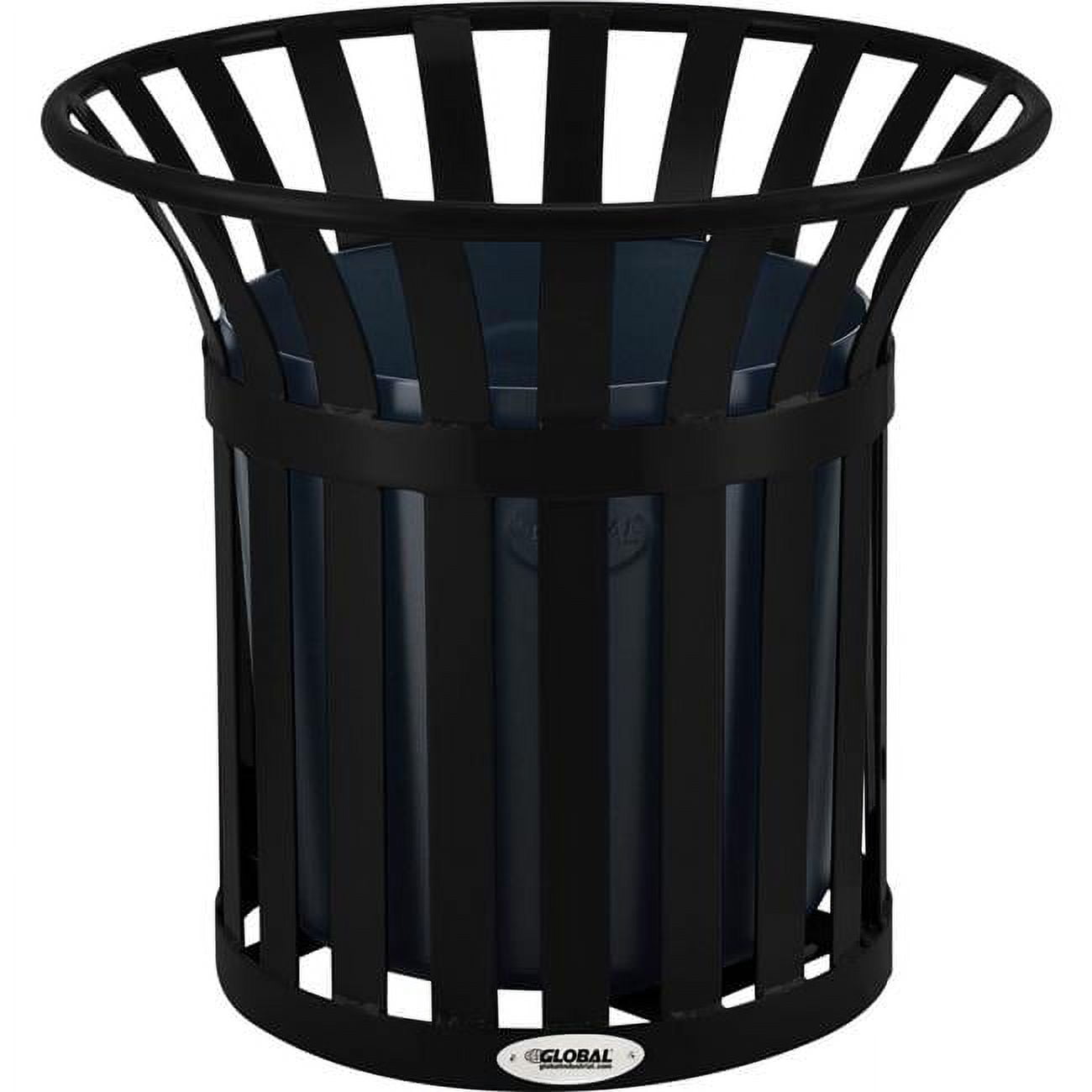 Steel Slat Planter - Black - Walmart.com