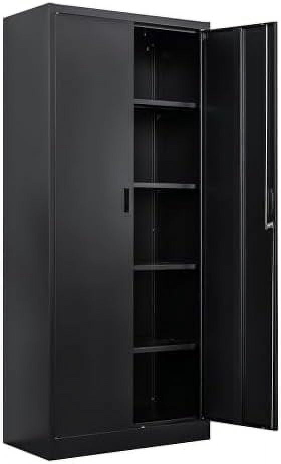 Steel SnapIt Cabinet, 72 Inch Metal Storage Cabinet with Locking Doors ...