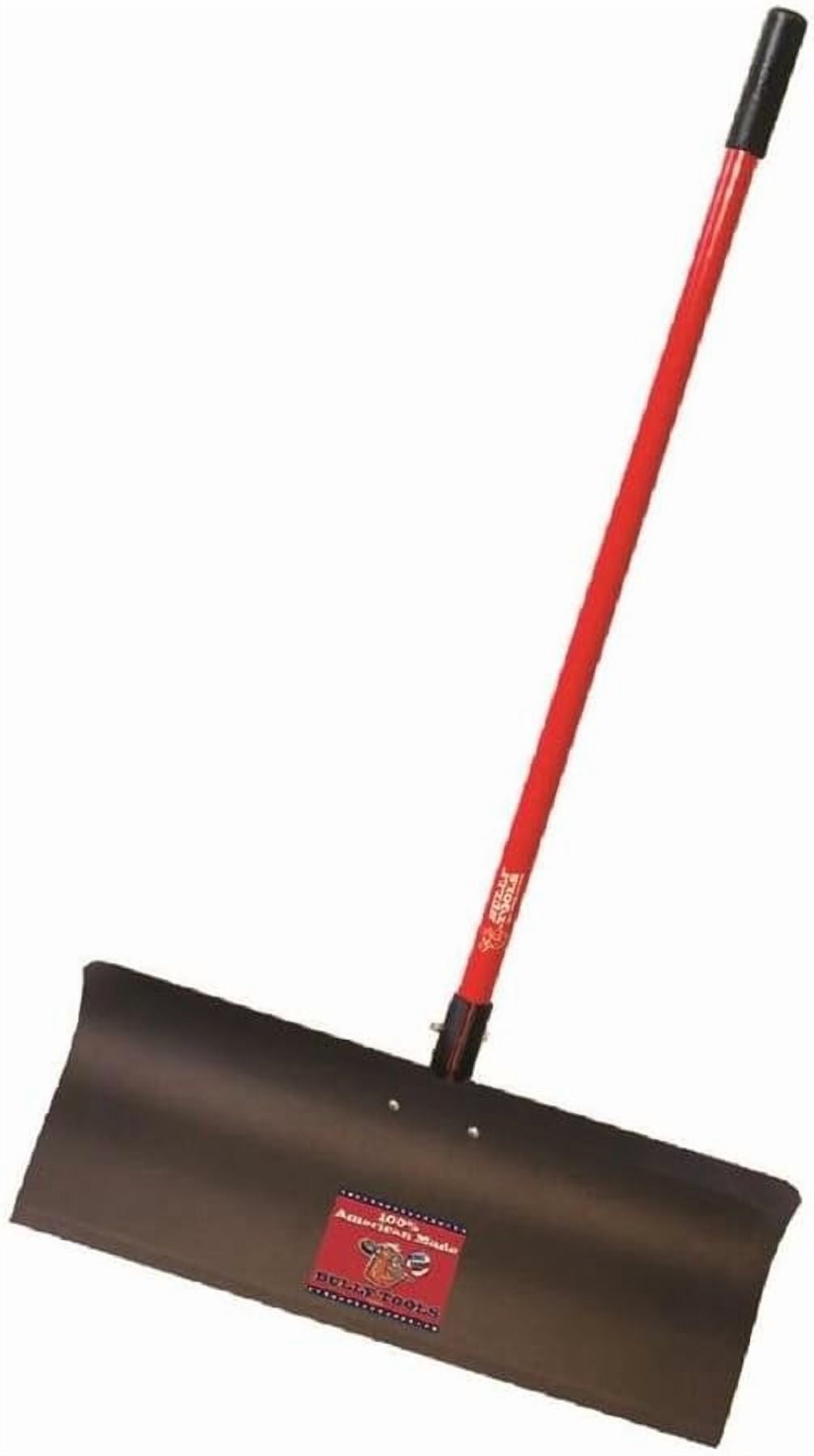 Steel Snow Pusher – Heavy Duty Metal Shovel w/ 16-Gauge Made in The USA ...