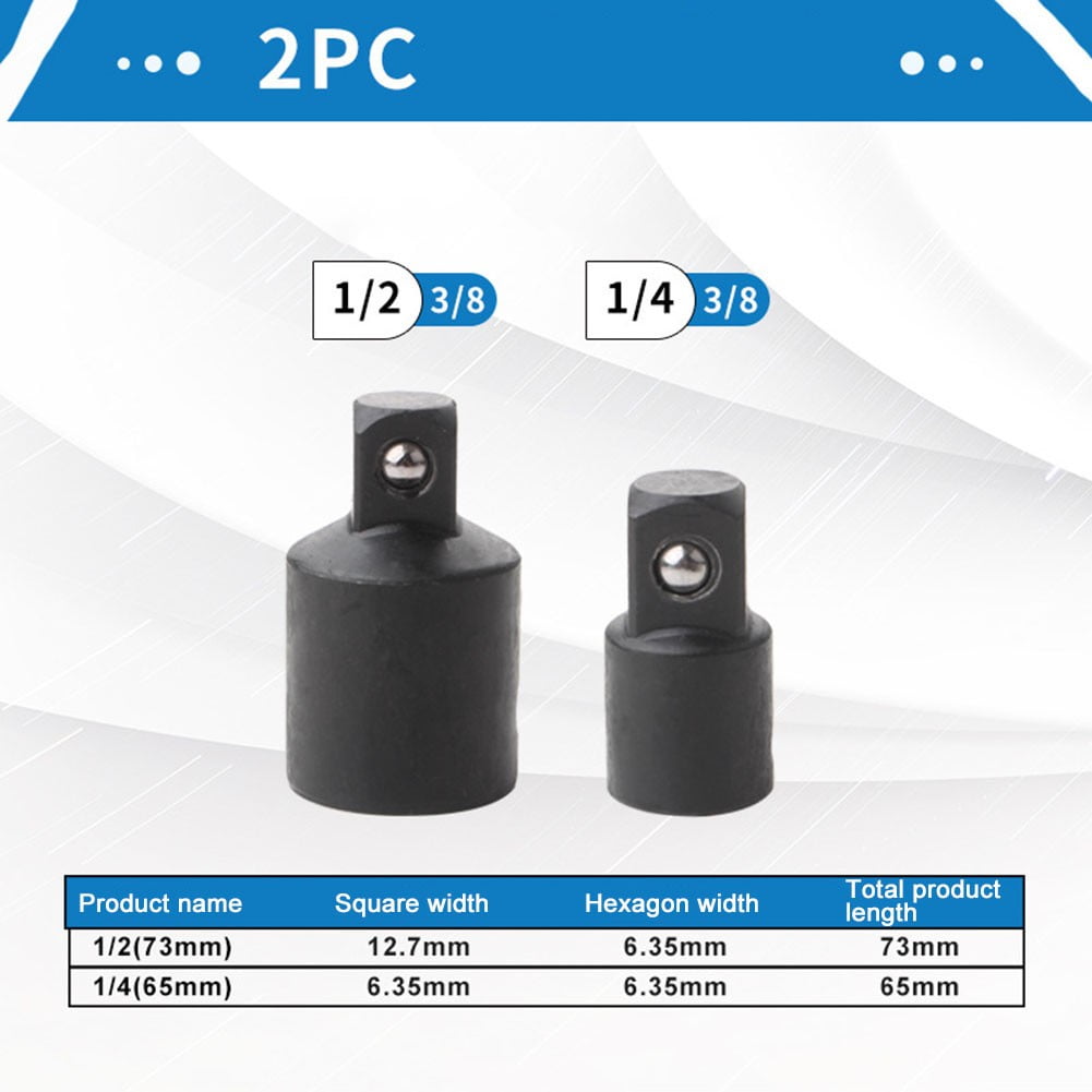 Steel Socket Adapter Reducer Female to Male for 3 Jaw Oil Filter ...