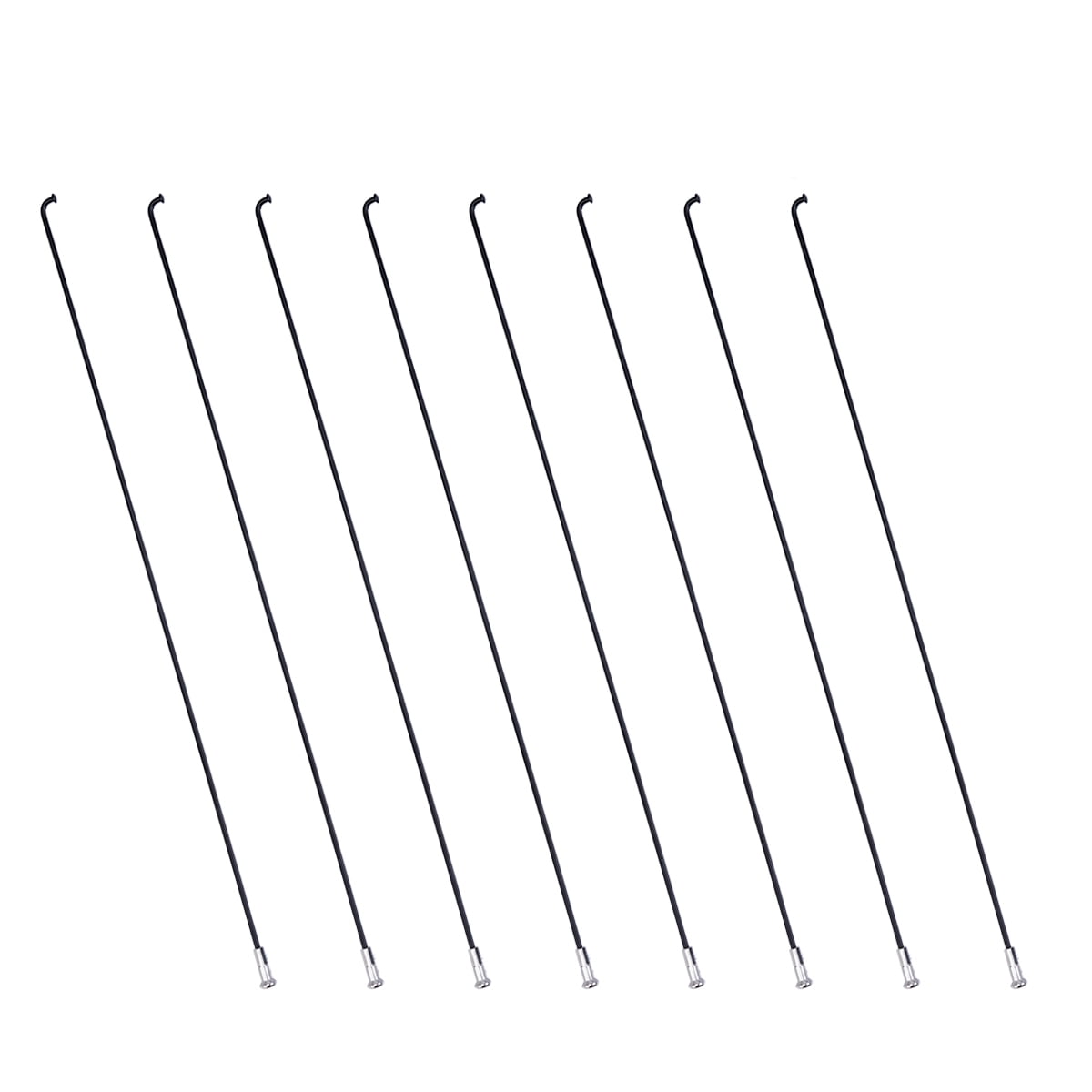 Steel Spokes Mountain Bike Spoke: 36pcs 14G J Bend Spokes Replacement ...