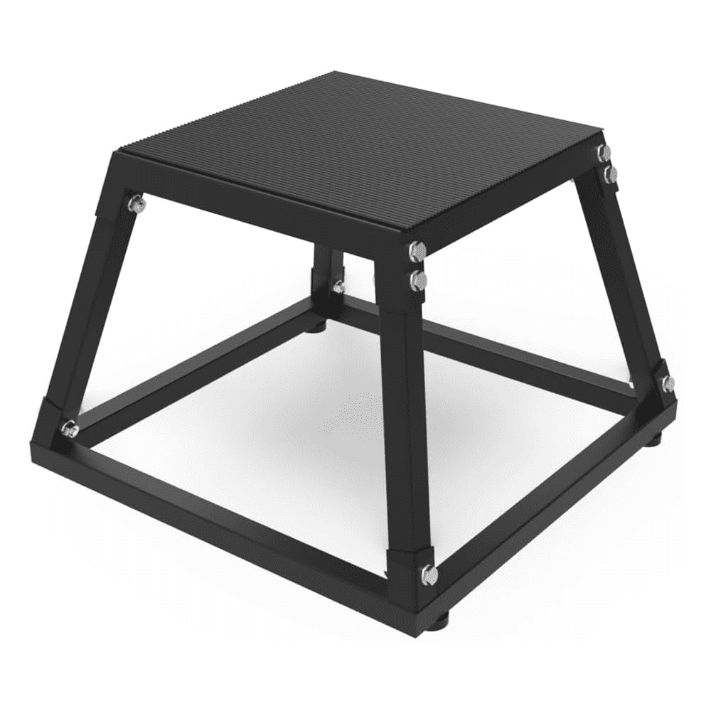Steel Sports Plyo Box for Men and Women Exercise,Metal Step Up Box with ...