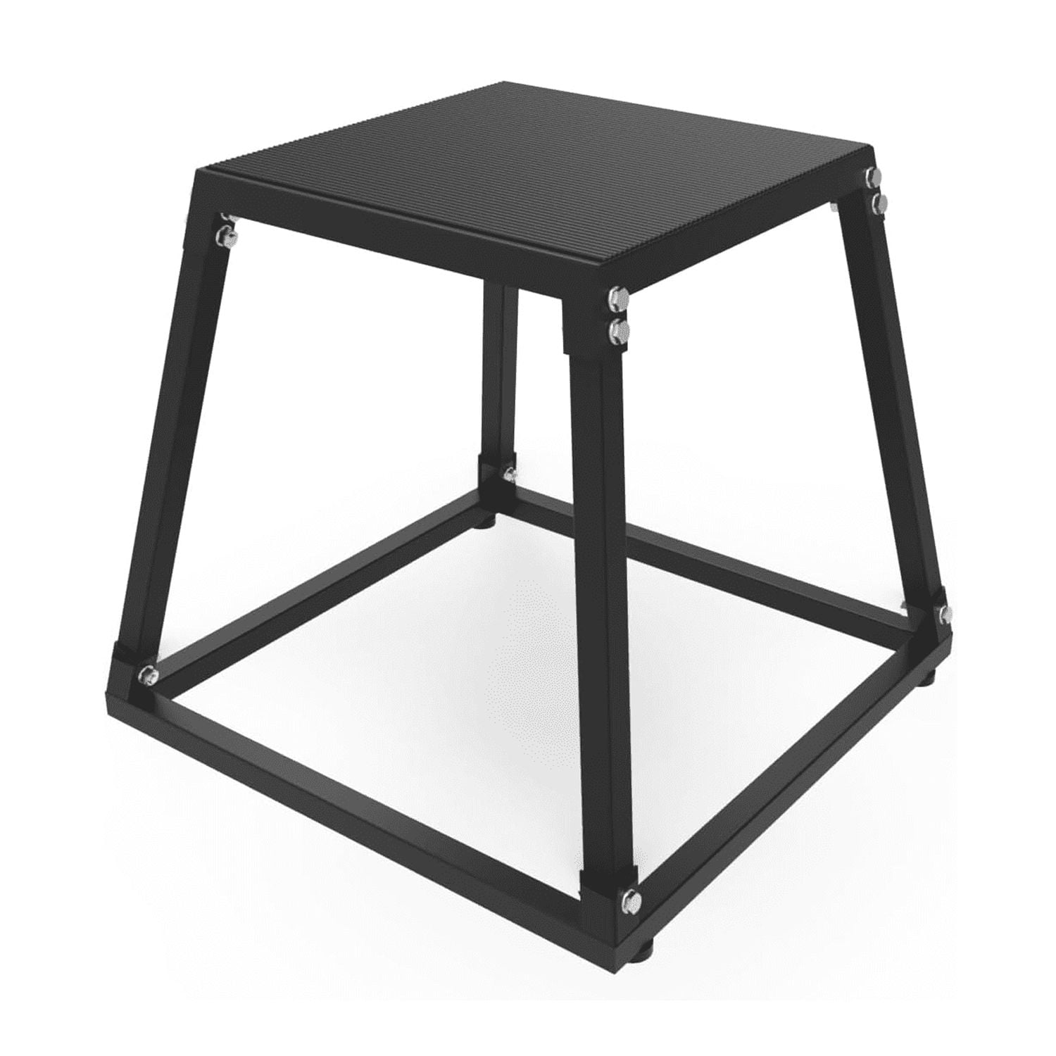 Steel Sports Plyo Box for Men and Women Exercise,Metal Step Up Box with ...