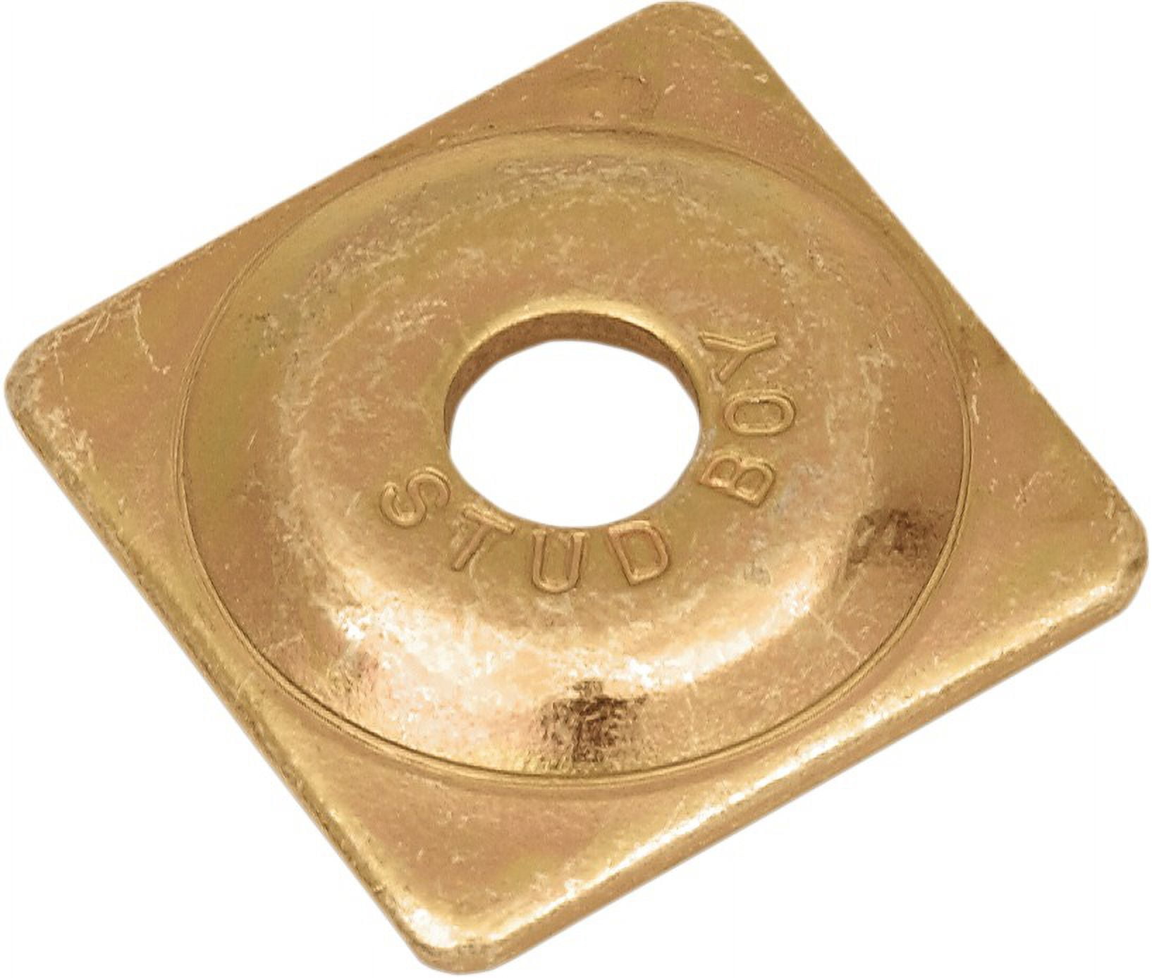 Steel Square Gold Backer Plates for 5/16 in. Studs - Walmart.com