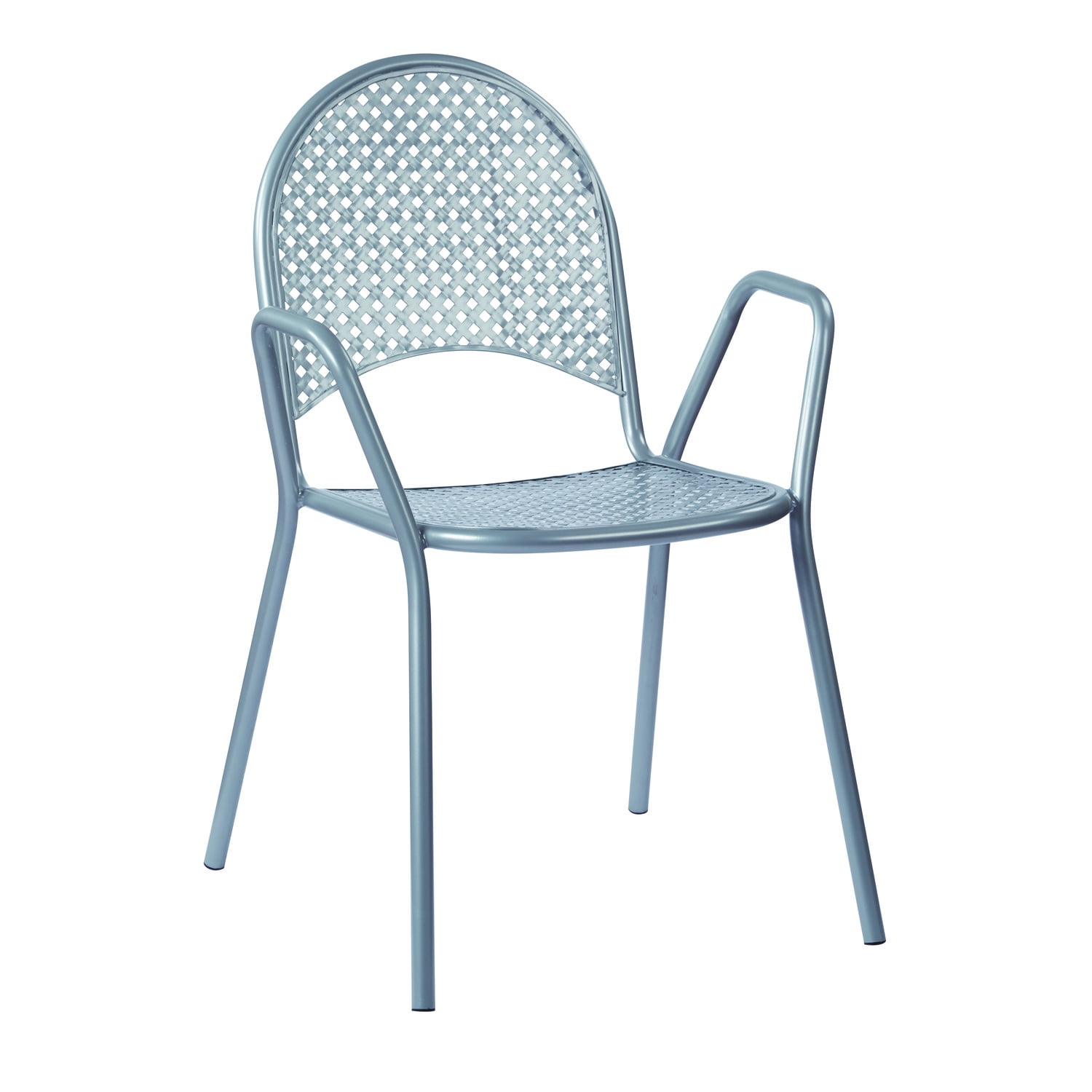 Steel Stacking Chairs-Color:Grey,Number of Items:2-Pack - Walmart.com