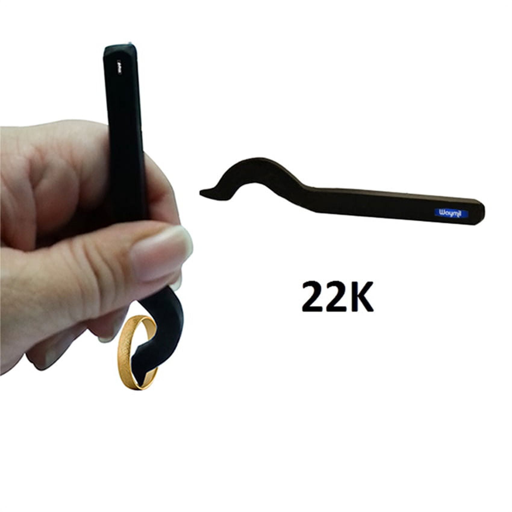 Steel Stamp Bent Curved 22K Ring Inside Jewelry Marking Metal Gold ...