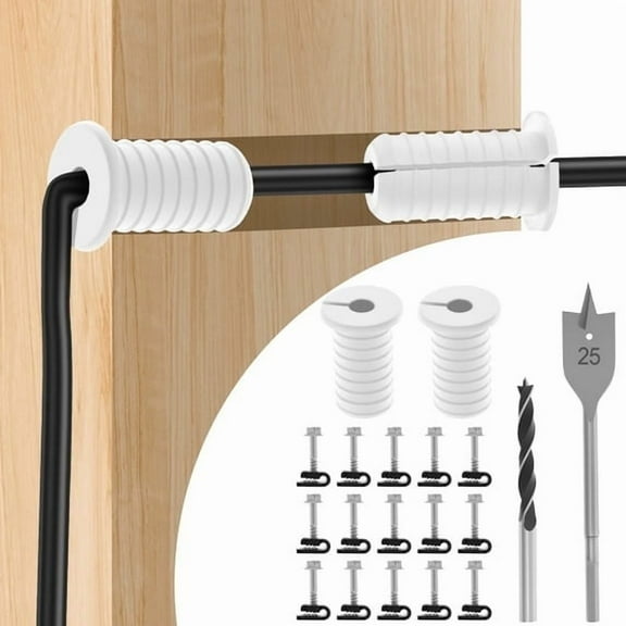 200 Pcs Plastic Cable Clamp Wire Tie Mount Screw Fixed Base Fastener ...