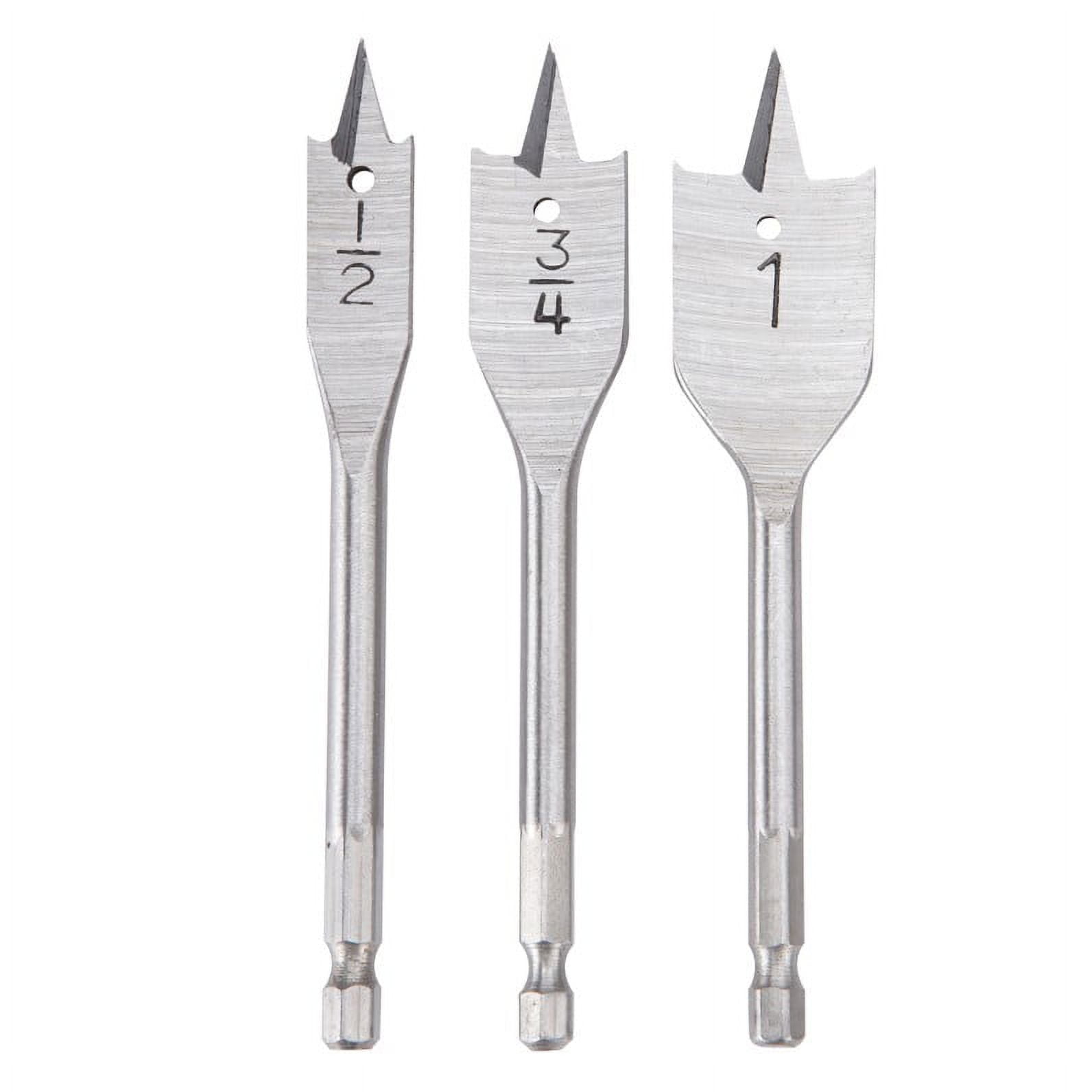 Steel Stubby Spade Bit Set 3 Pc - Walmart.com