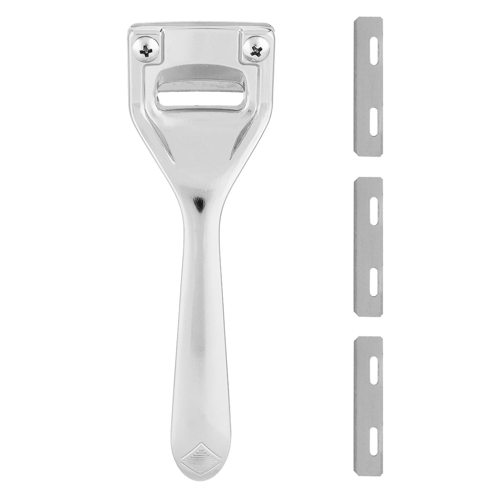 Steel Super Skiver with 3 Interchangeable Blades (Silver) Handmade ...