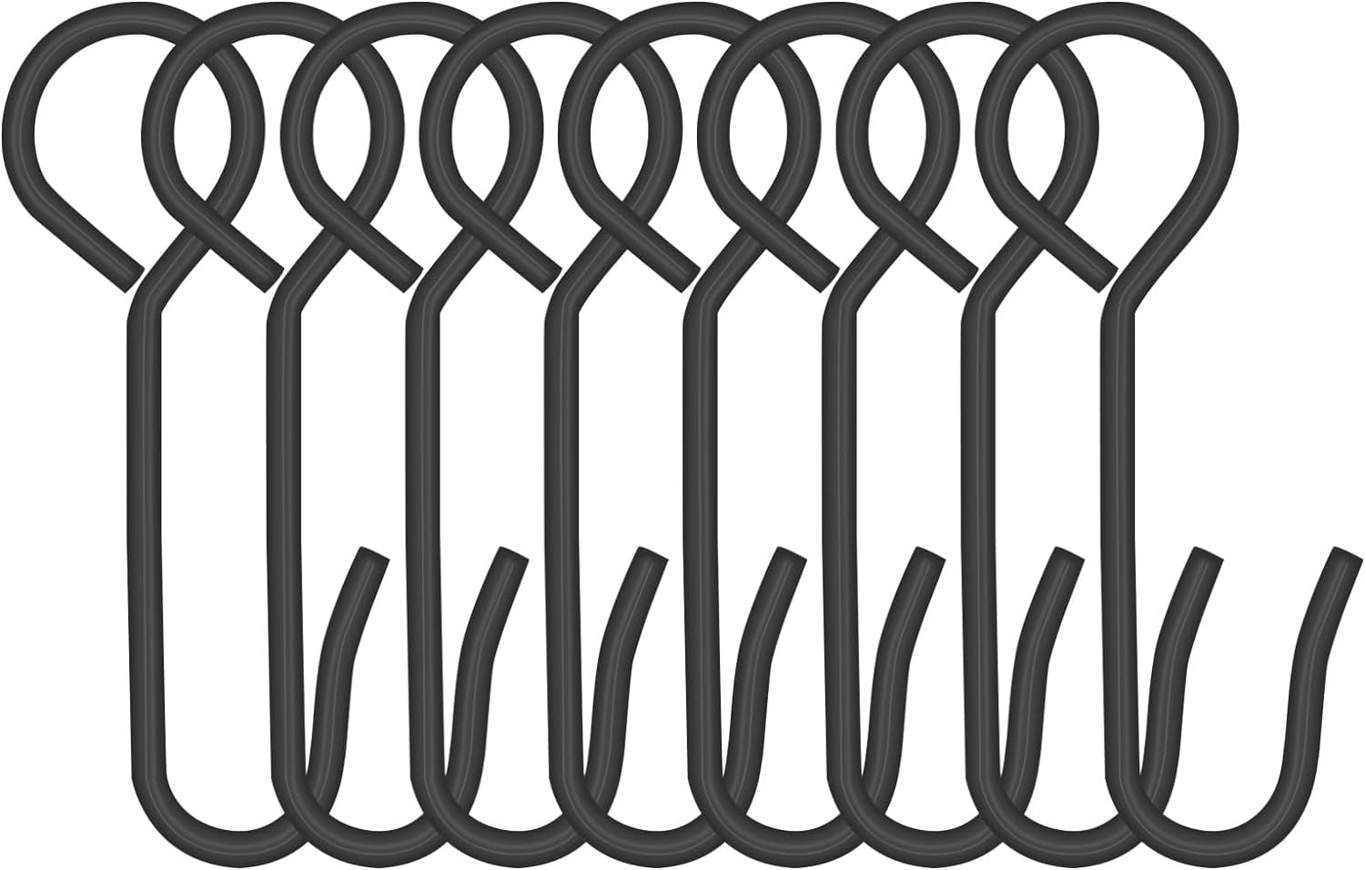 Steel Target Hanger Kit: 8-Pack DIY Gong Hook Holder for Shooting ...