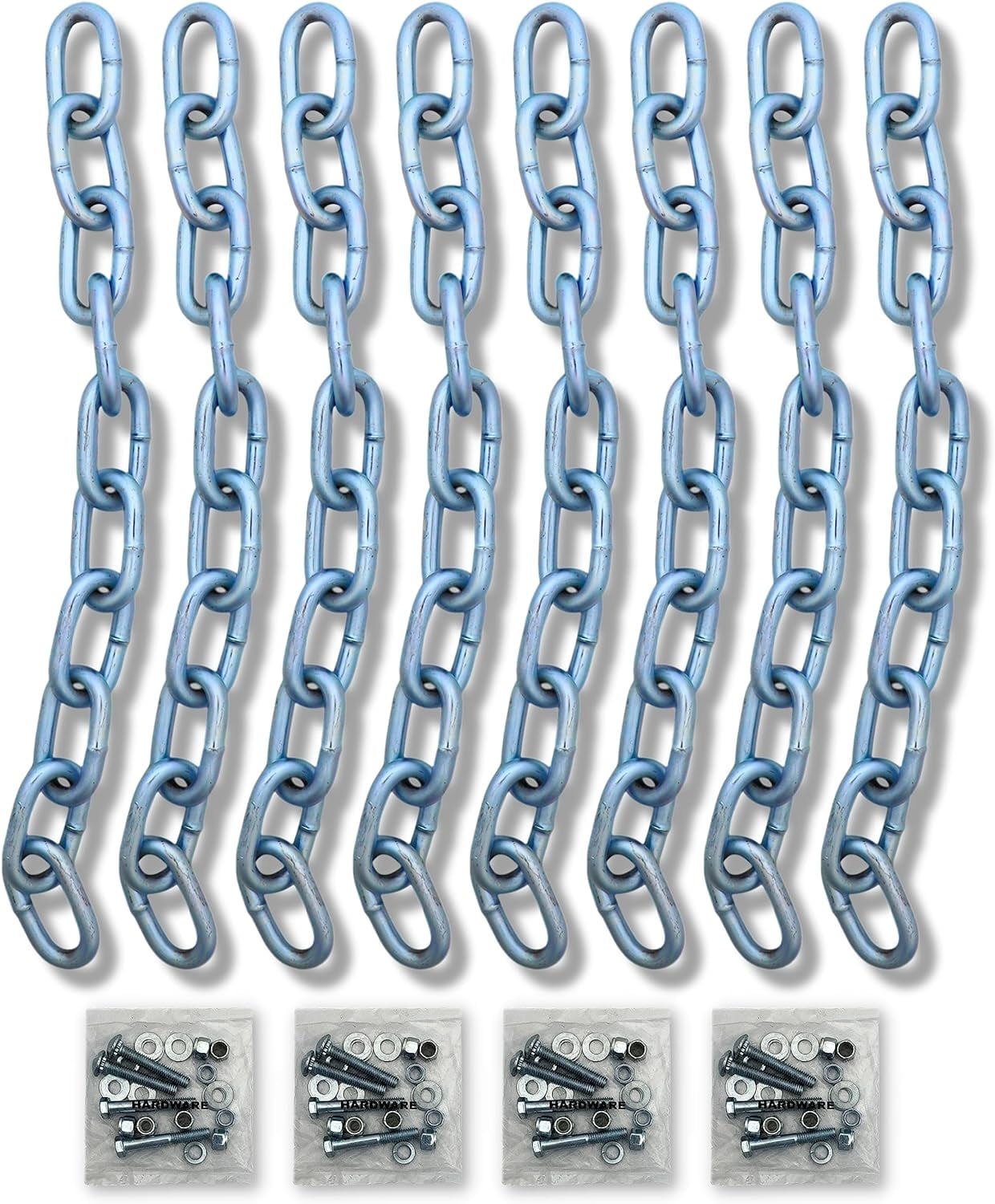 Steel Target Hangers for Gongs - Chains and Rubber Shooting Straps ...