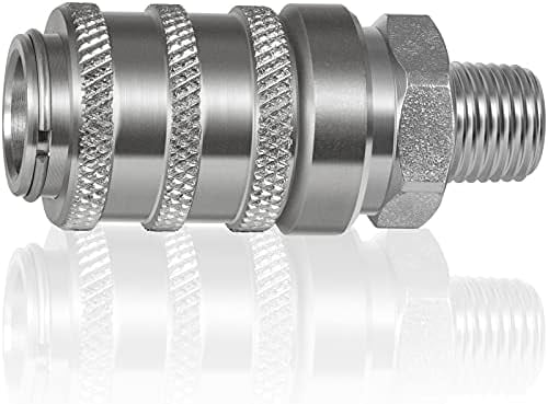Steel Test Port and Diagnostic Equipment Quick Connect Coupling with ...