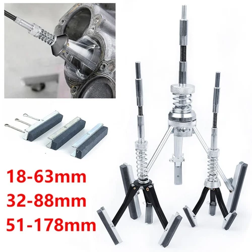 Steel Three-Jaw Cylinder Sander Inner Diameter Grinder Car Engine Brake ...