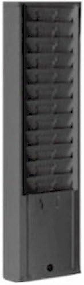 Steel Time Card Holder Rack Model 175H, 12 Slots for 8-1/2" Tall Cards ...