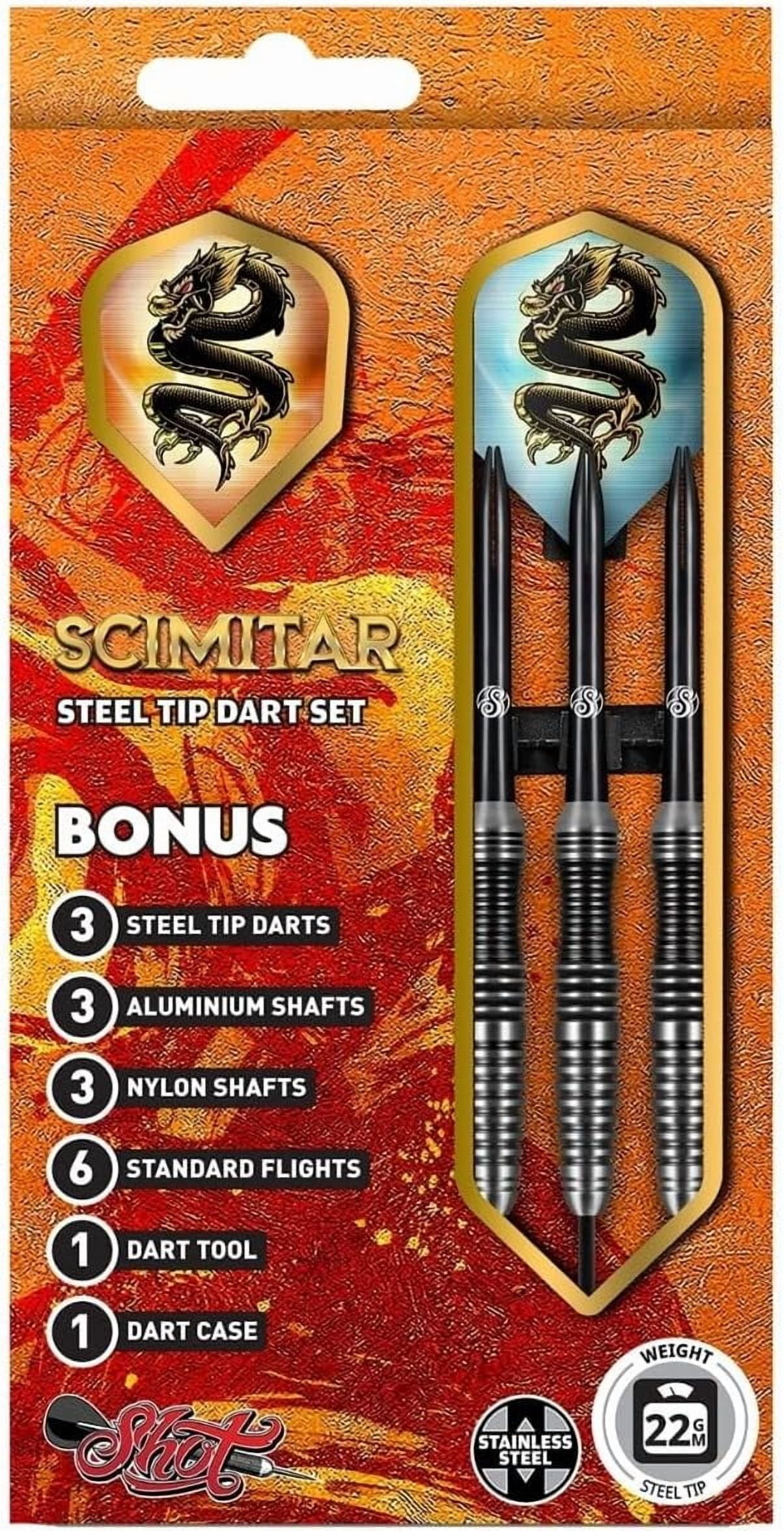 Steel Tip Dart by Darts-Scimitar Steel Tip Dart Stainless Steel Barrel ...