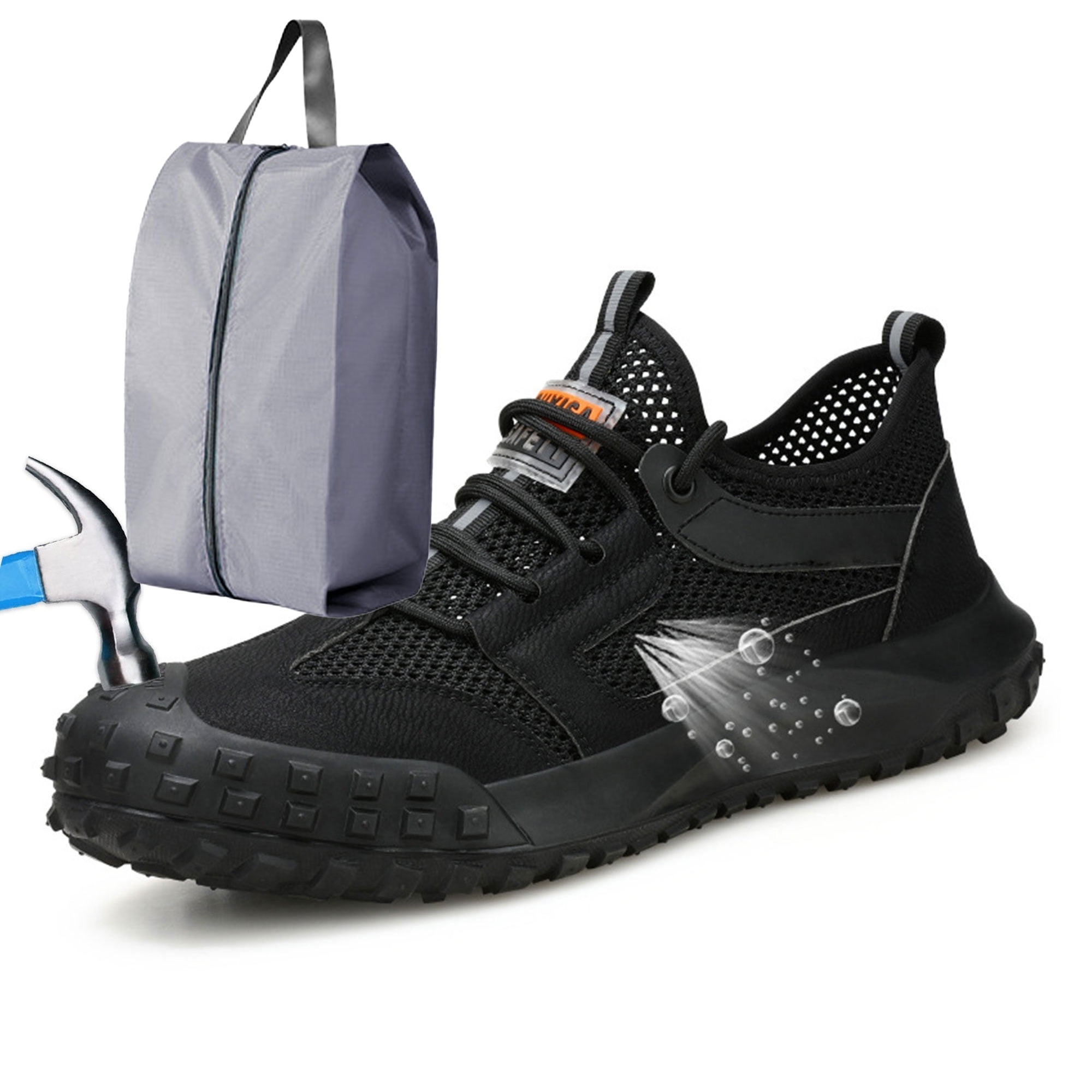 Steel Toe Cap Trainers Men’s & Women’s Lightweight Safety Shoes ...