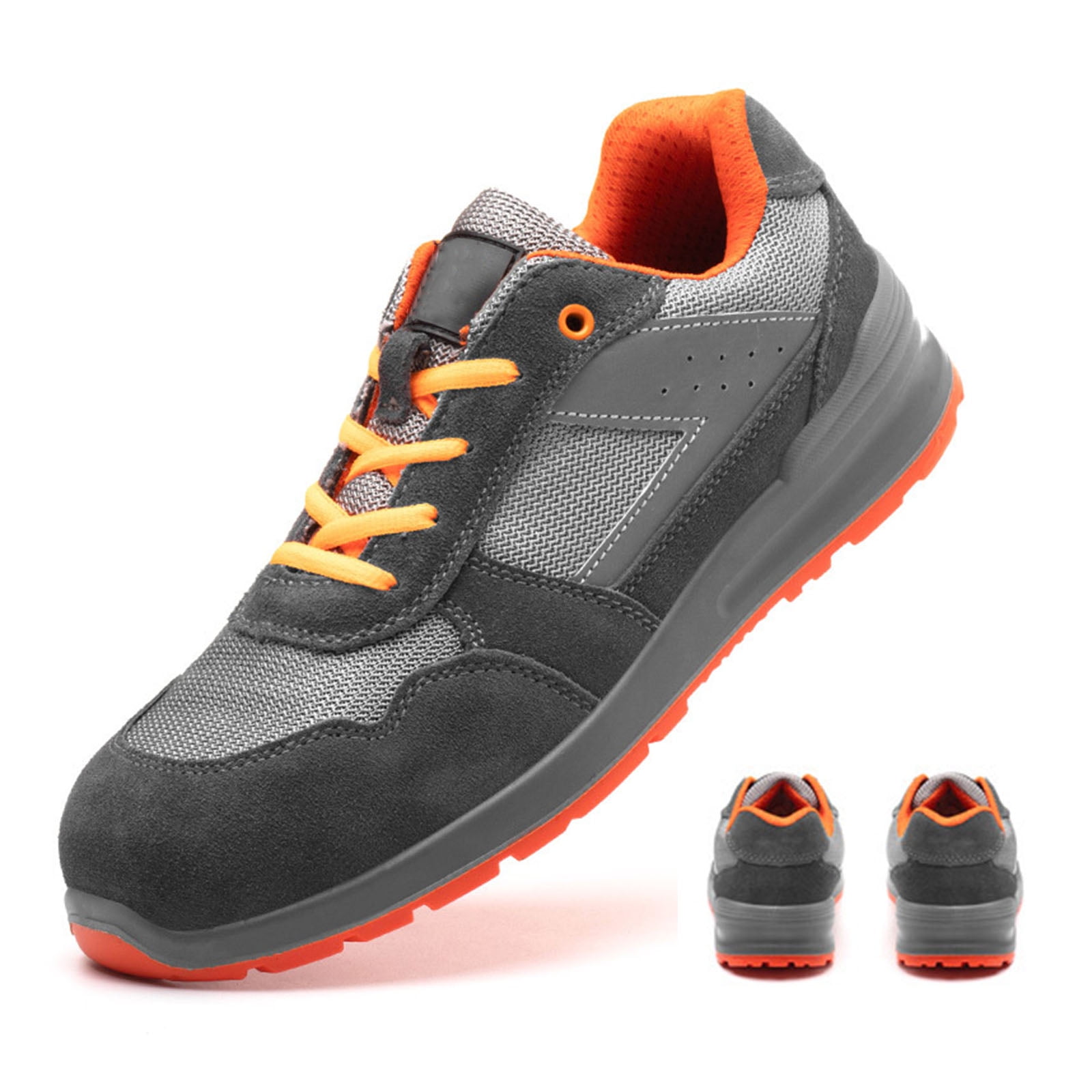 Steel Toe Cap Trainers Mens Womens Safety Trainers Lightweight Safety ...