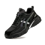 Camouflage Steel Toe Work Shoes for Men Women Lightweight Breathable ...