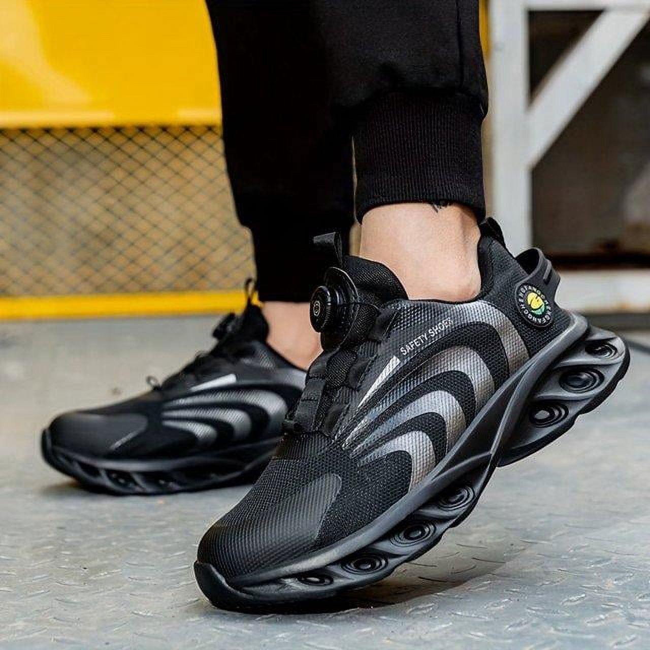 Steel Toe Shoes for Men Women Indestructible Safety Shoes Lightweight ...